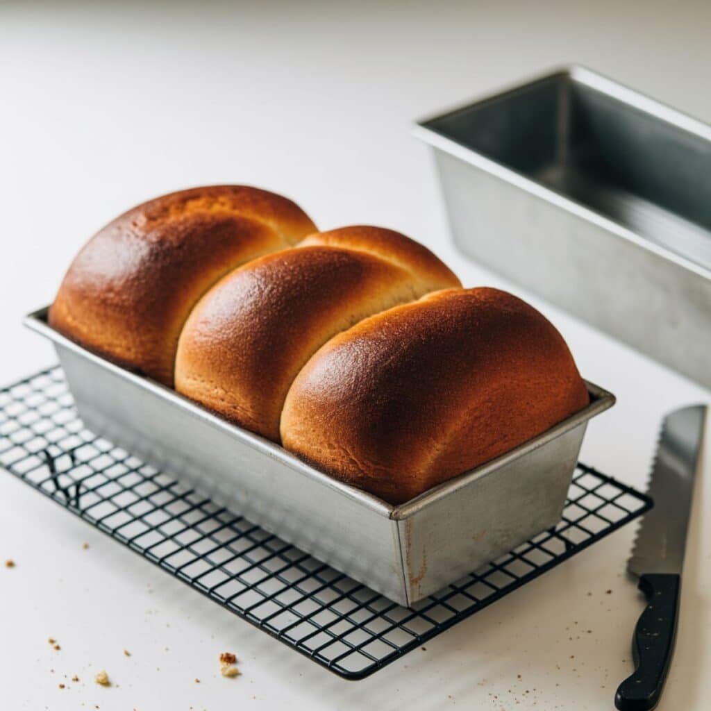 Easy Fluffy Japanese Milk Bread Recipe : Perfect Shokupan
