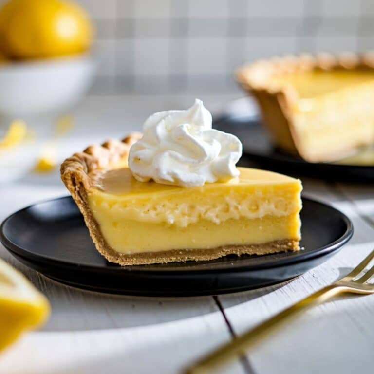 Easy Lemon Custard Pie Recipe : Ready in minutes