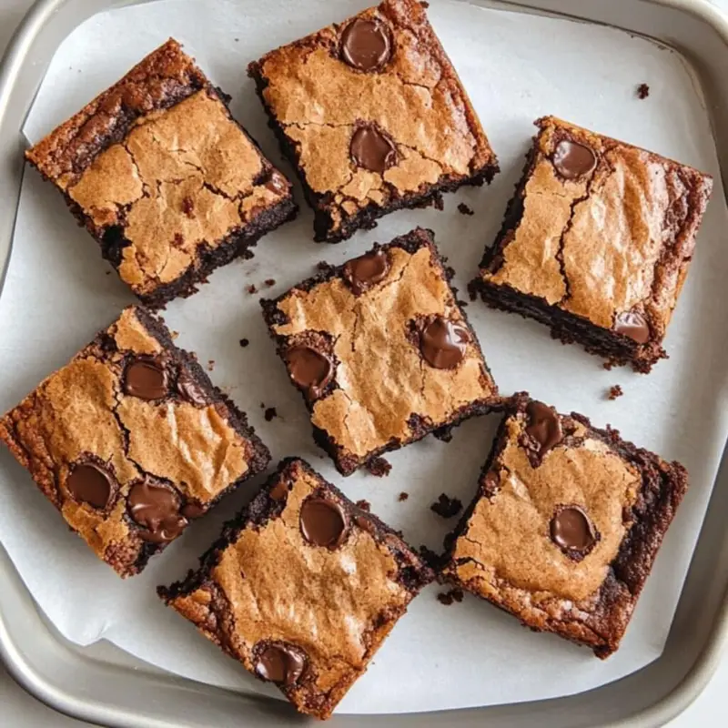 5-Ingredient Brookies Recipe: Fudgy Delight in One Pan