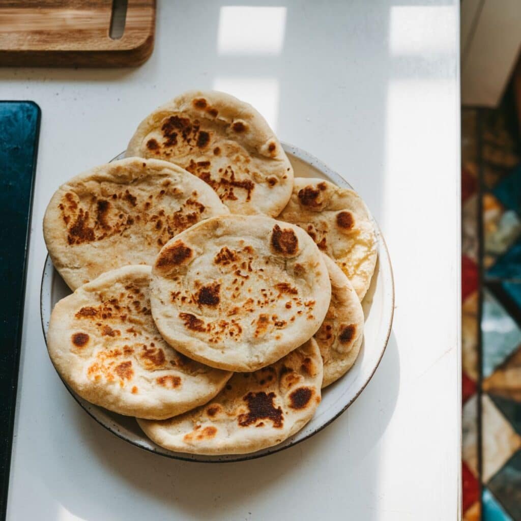 3 Easy Steps to Make Mini Batbout Recipe: Fluffy Moroccan Pocket Bread