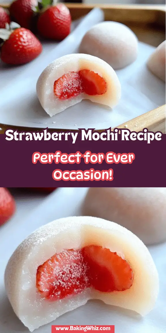 3 Simple Steps for Strawberry Mochi Recipe Success