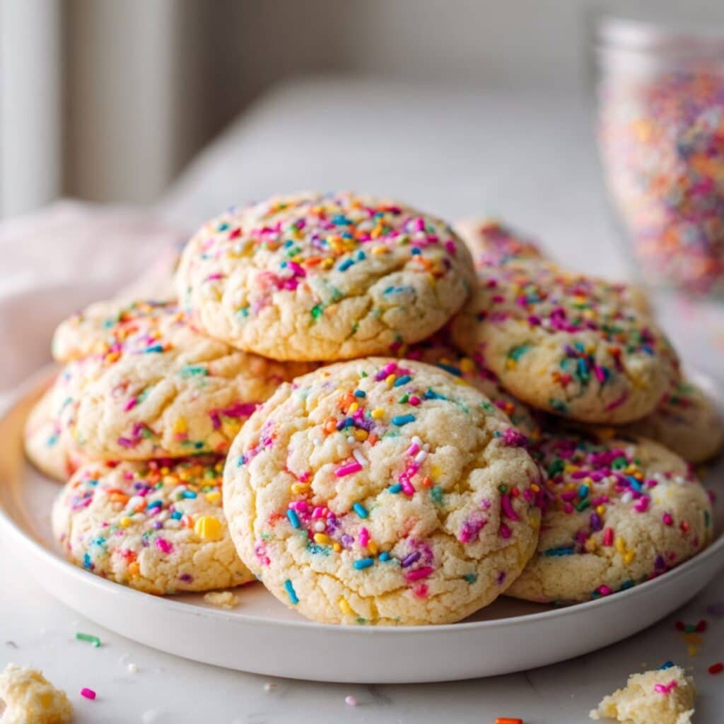 The Best Sprinkle Cookies Recipe (Bakery-Style!)