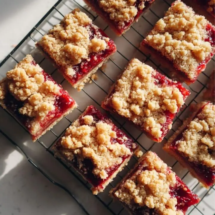 Easy Raspberry Bars Recipe | Sweet, Buttery & Full of Fresh Flavor