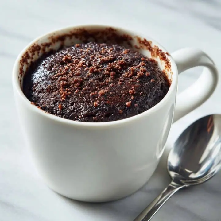 Quick and Easy Brownie Mug Cake Recipe in 5 Minutes
